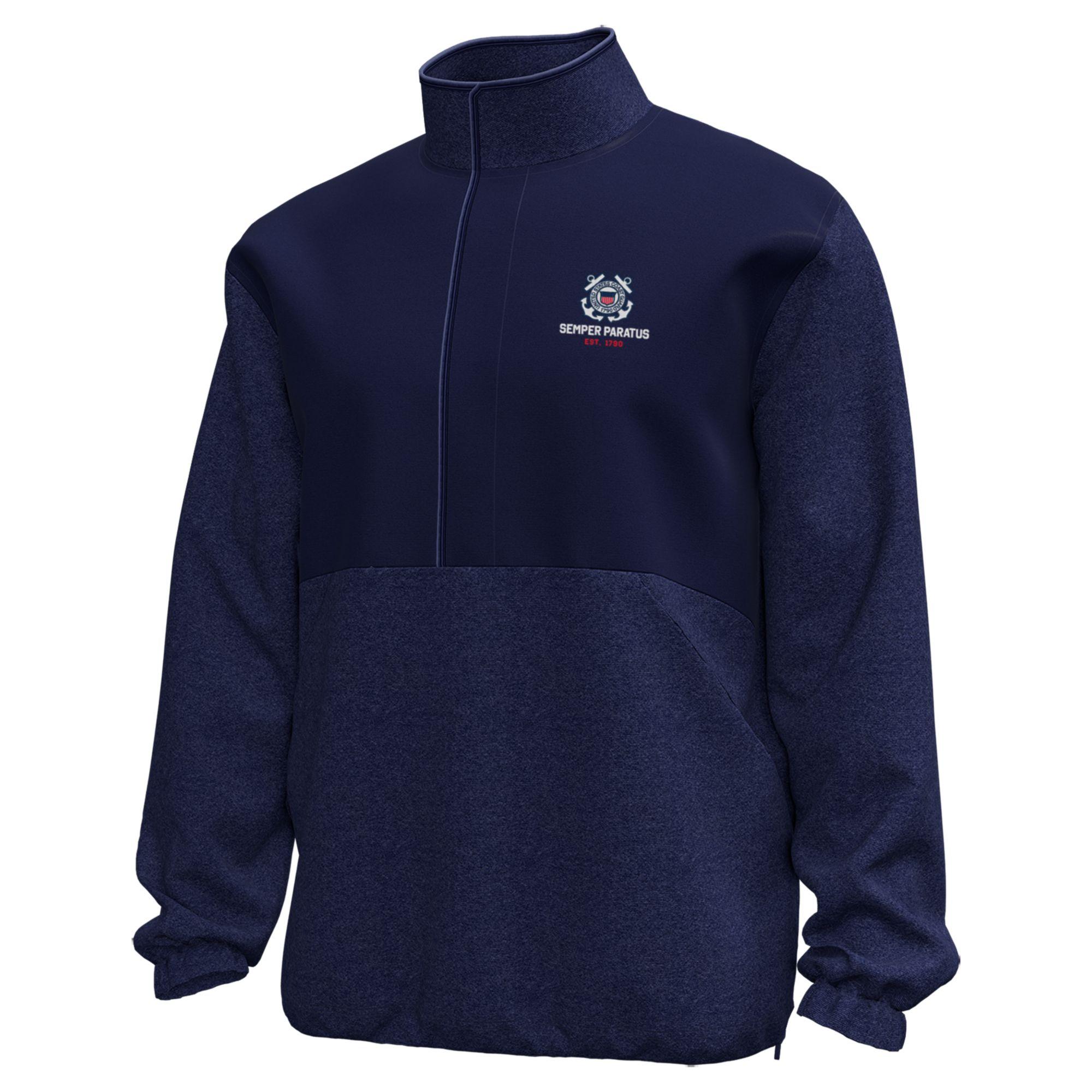 Coast Guard Under Armour Men's Expanse CGI Microfleece Half Snap ...