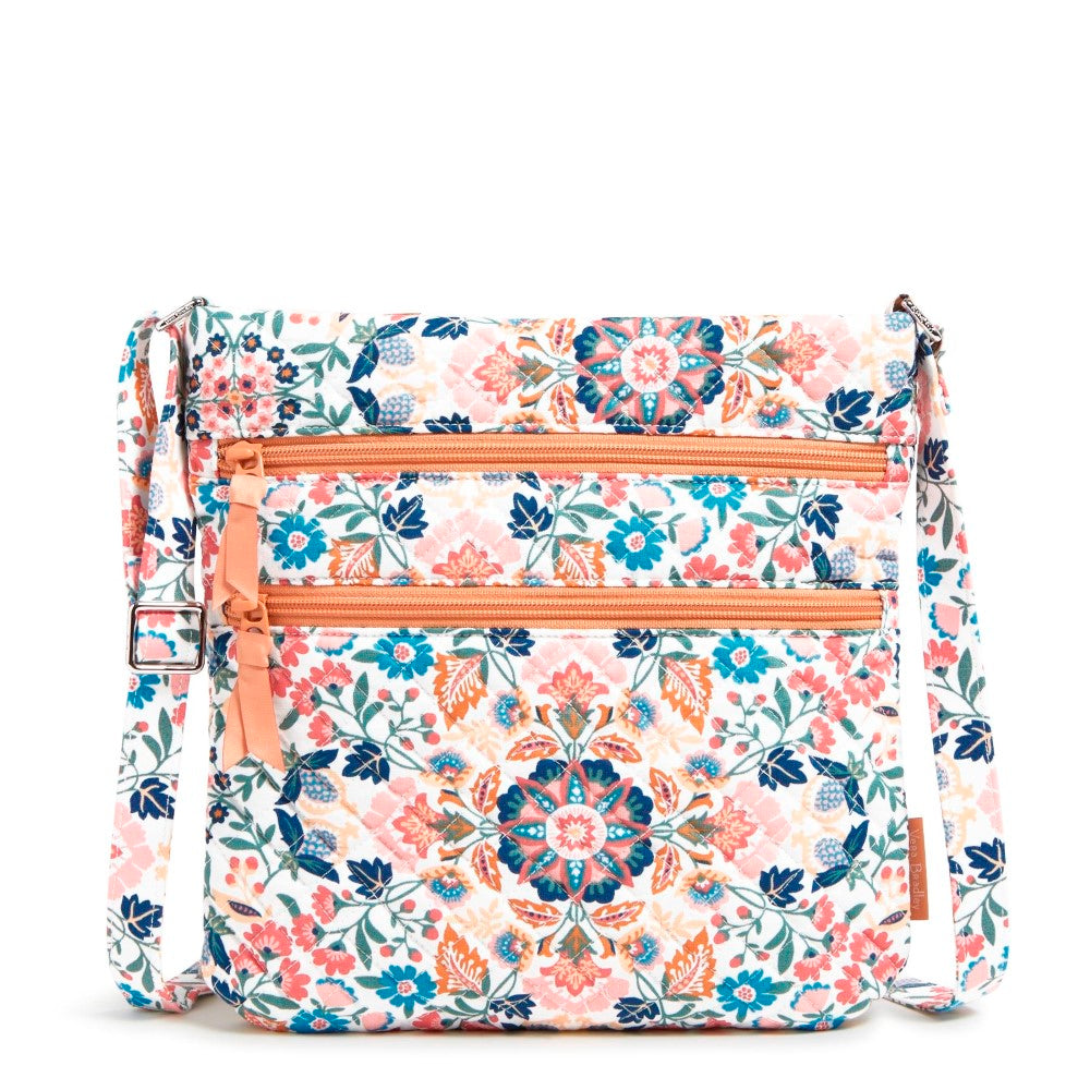 Triple Zip Hipster Crossbody Handbag – ShopCGX