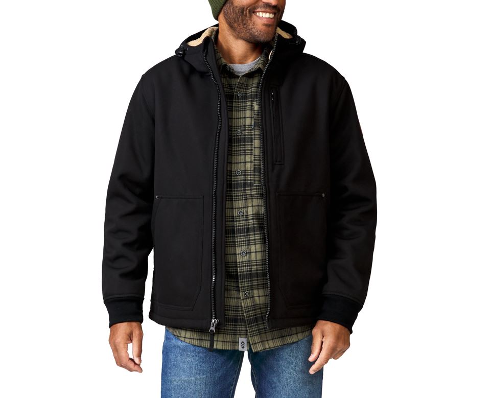 Free Country Mens Wind River Burly Canvas Hooded Full Zip Jacket – ShopCGX