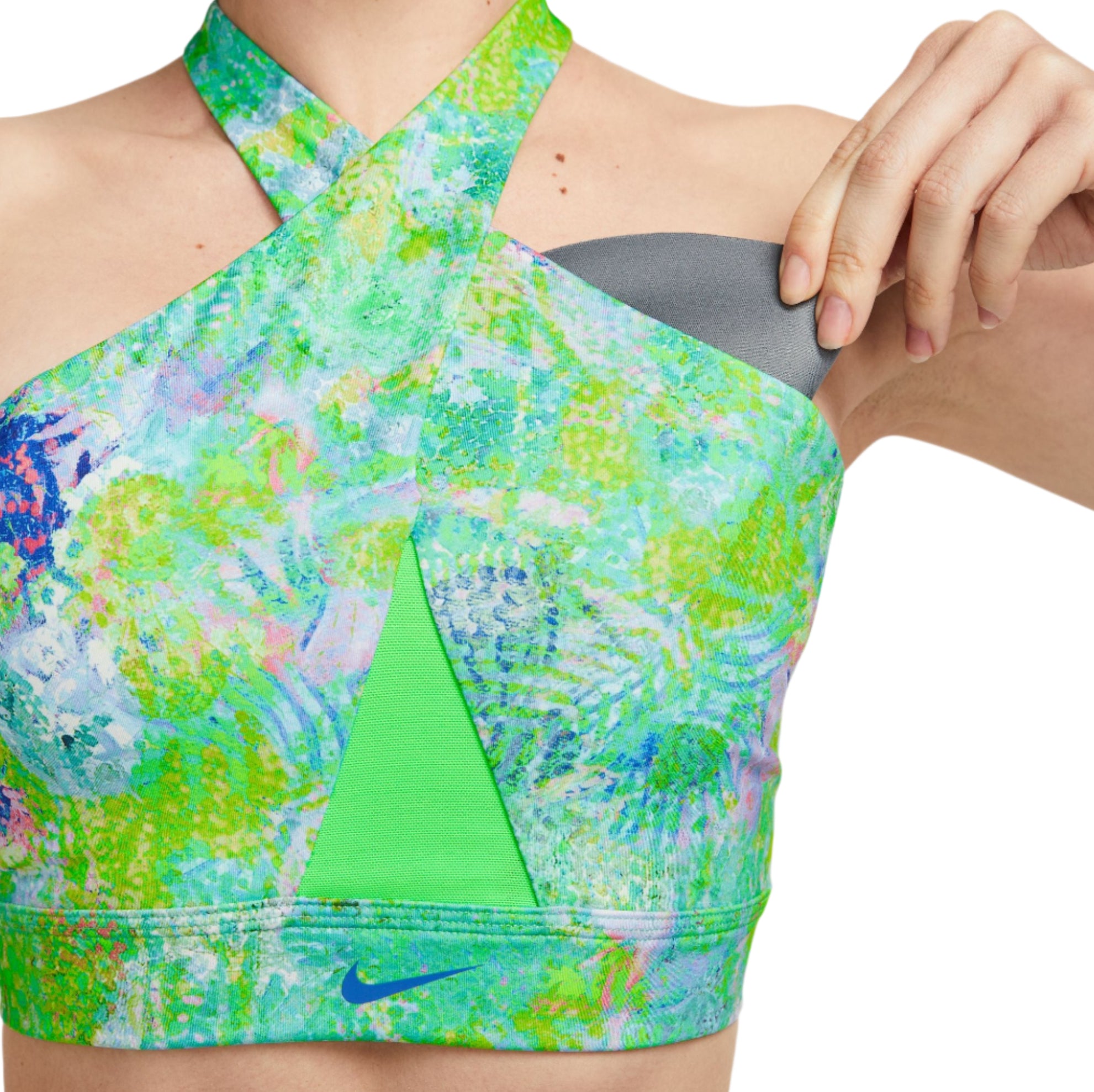 Nike Womens Swoosh Wrap Sports Bra – ShopCGX