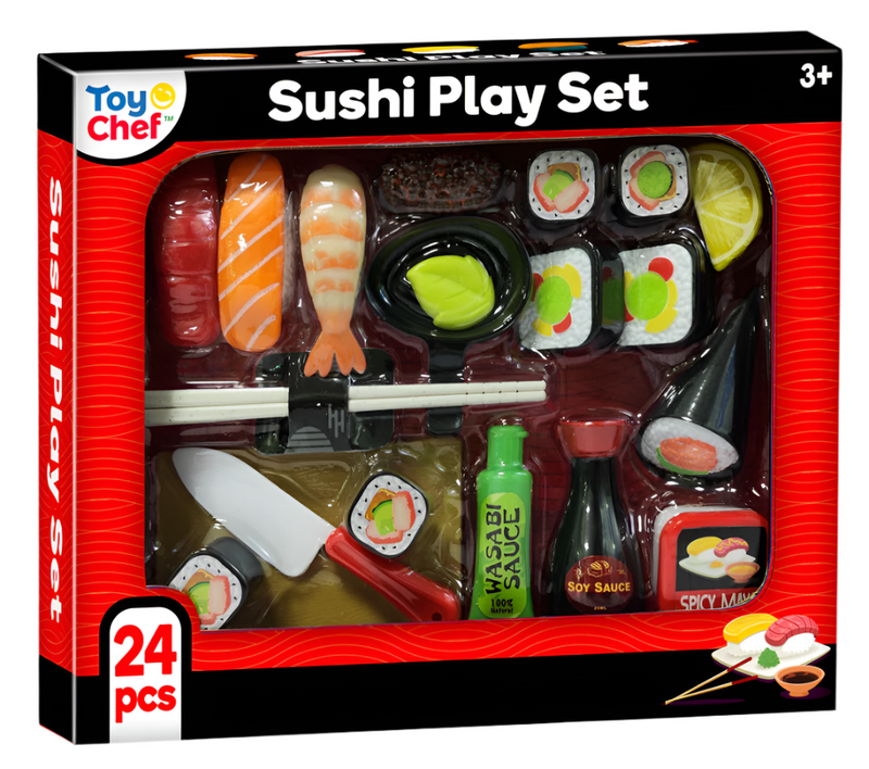 Toy Chef 24-Piece Slicing Sushi Play Set – ShopCGX