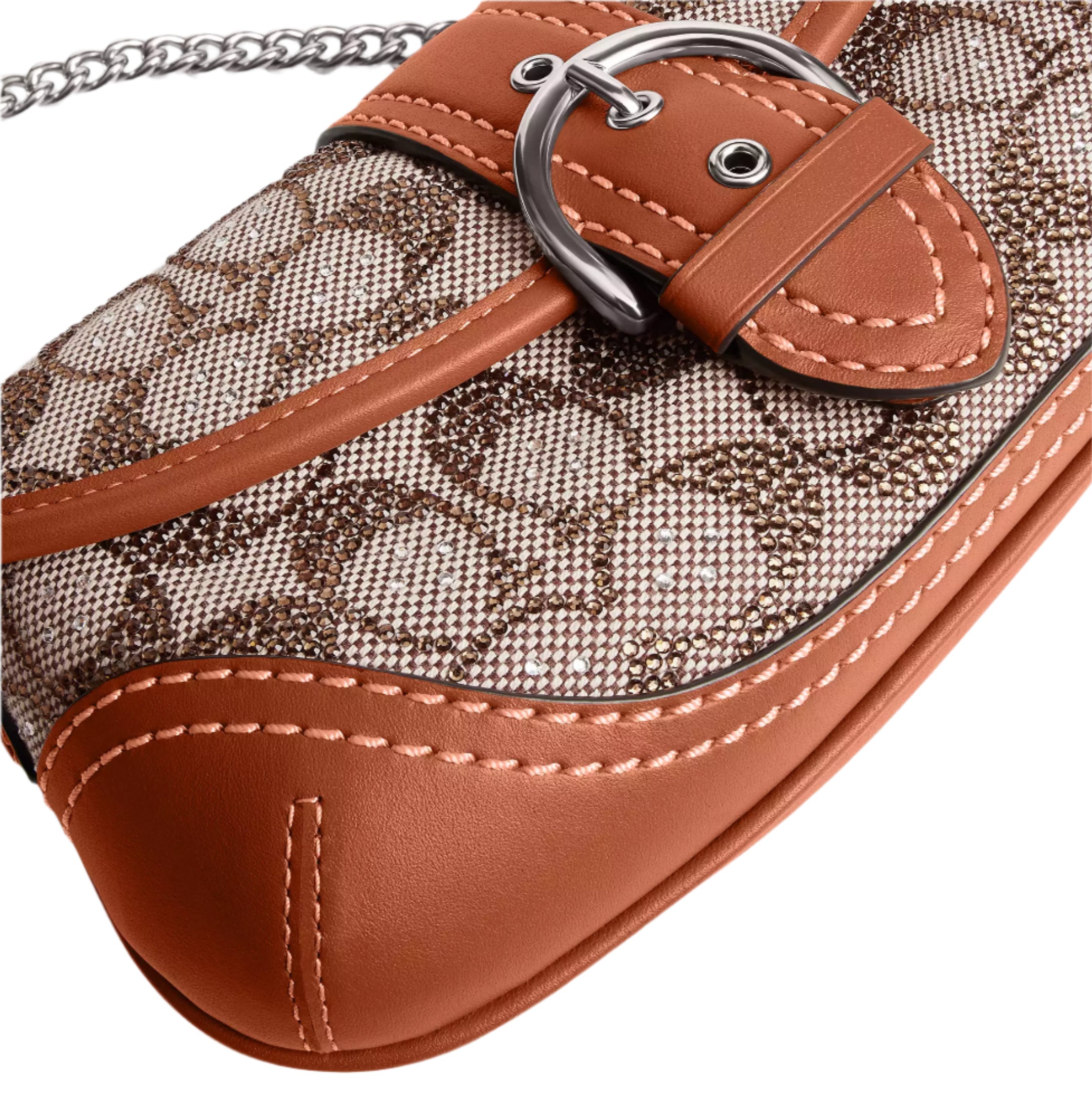 Coach Crystal Signature Jacquard Soho 25 Shoulder Handbag – ShopCGX