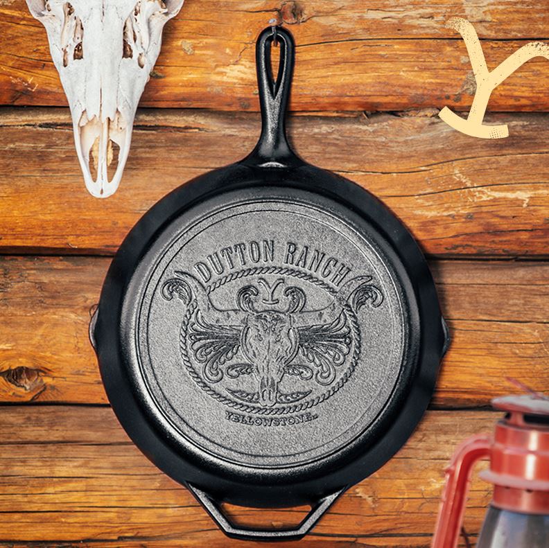 Lodge Yellowstone Cast Iron Steer Skillet - 12 in – ShopCGX