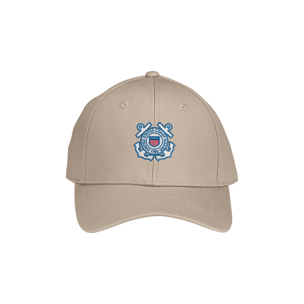Coast Guard Adult Emblem Solid Constructed Twill Cap – ShopCGX
