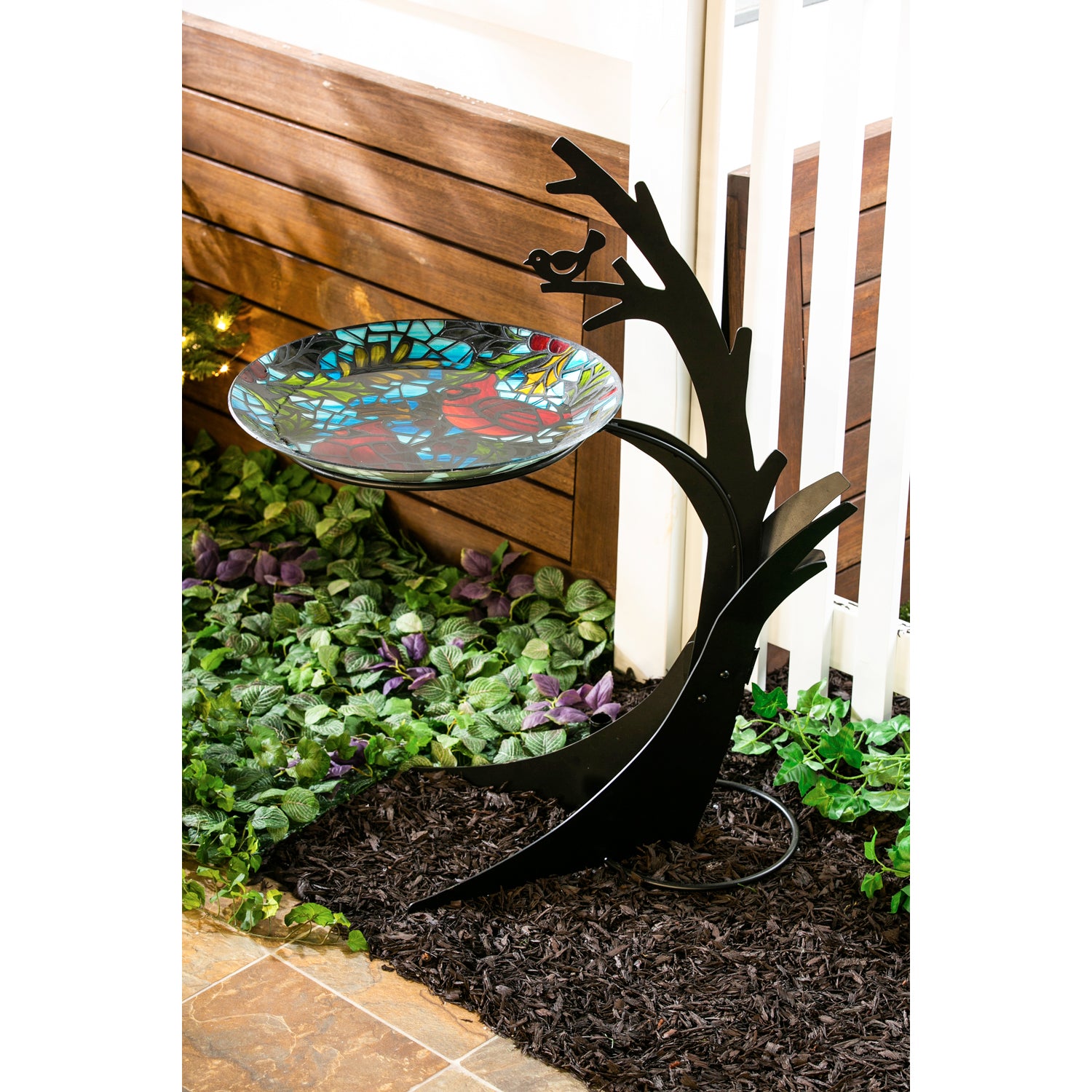 Evergreen Metal Tree Bird Bath – ShopCGX