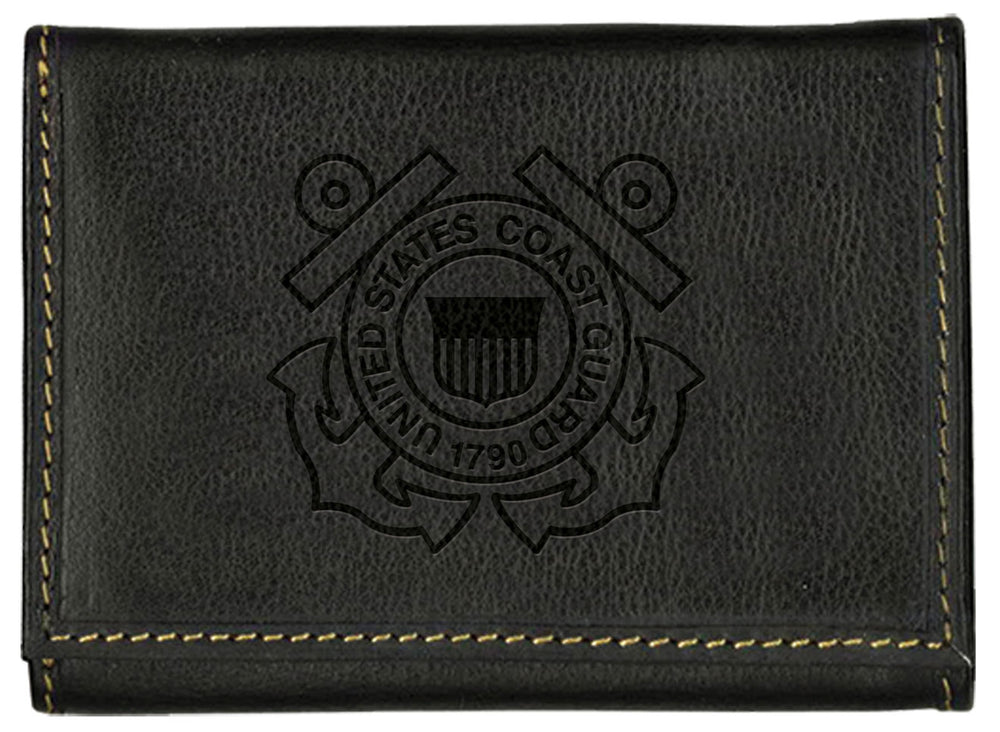 Coast Guard Contrast Tri-Fold Wallet – ShopCGX