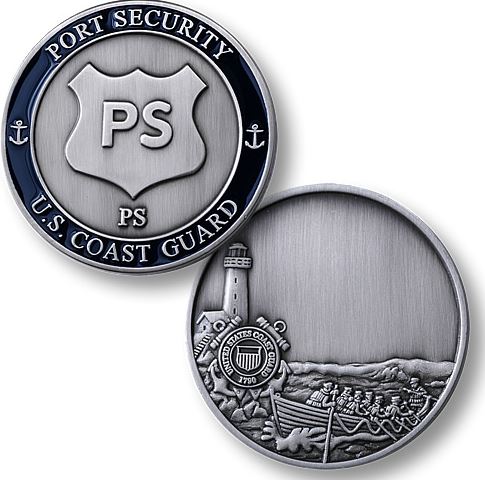 Coast Guard Challenge Coin - Coast Guard Port Security – ShopCGX